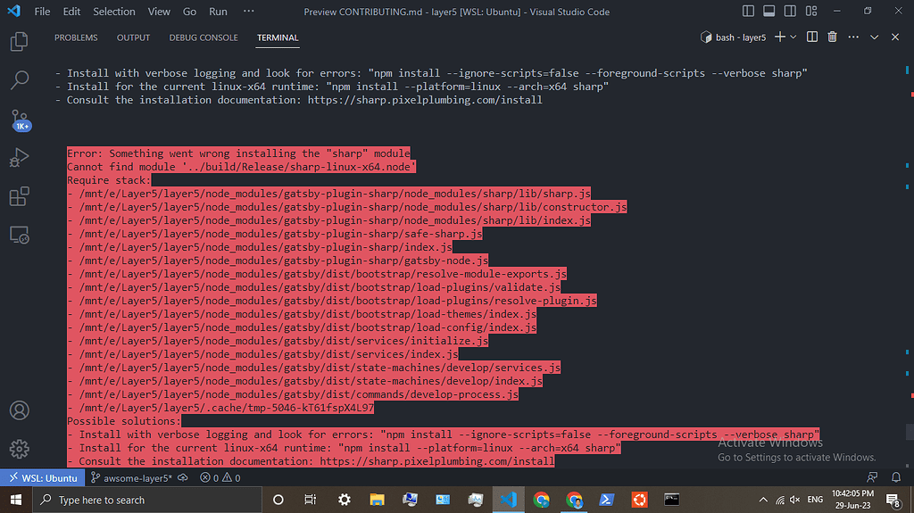 Currently I M Facing This Problem Do You Have Any Idea About This Community Layer5